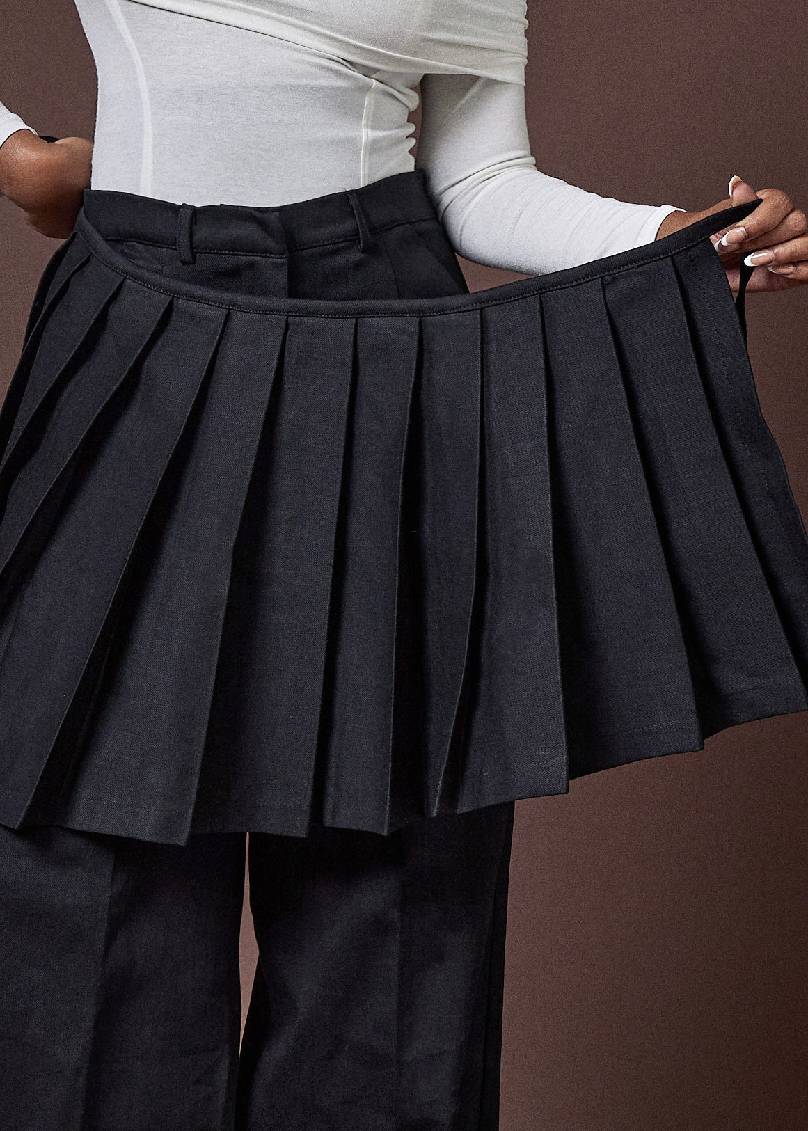 overlay skirt– Neimil